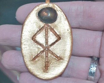 Courage Bindrune - Etsy