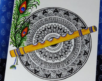 Flute Mandala - Etsy