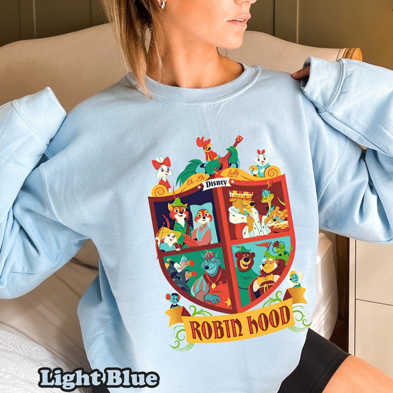 Vintage Disney Robin Hood Shirt Retro Disney Robin Hood Shirt Disney ...