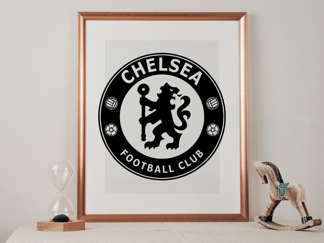 Chelsea Football Club Team Badge Logo Decal Sticker 22cm - Etsy