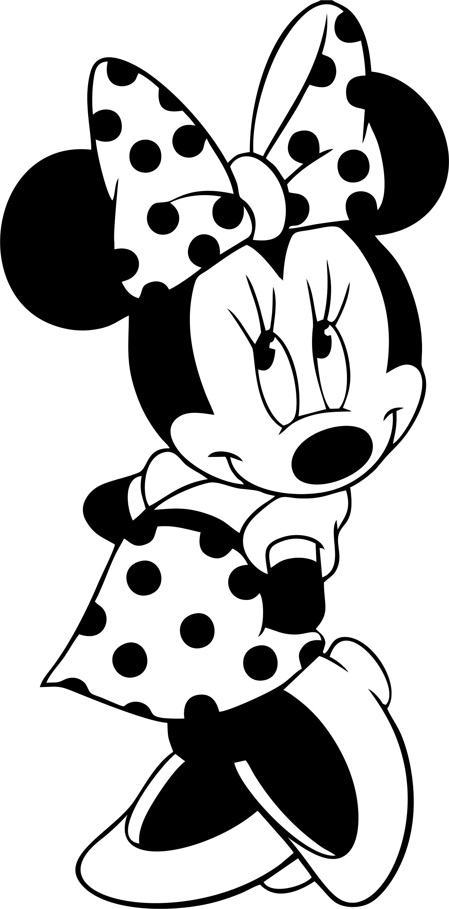 Minnie Mouse Tile Wall Art Sticker Pack of 5 Vinyl Decal Stencil Home ...