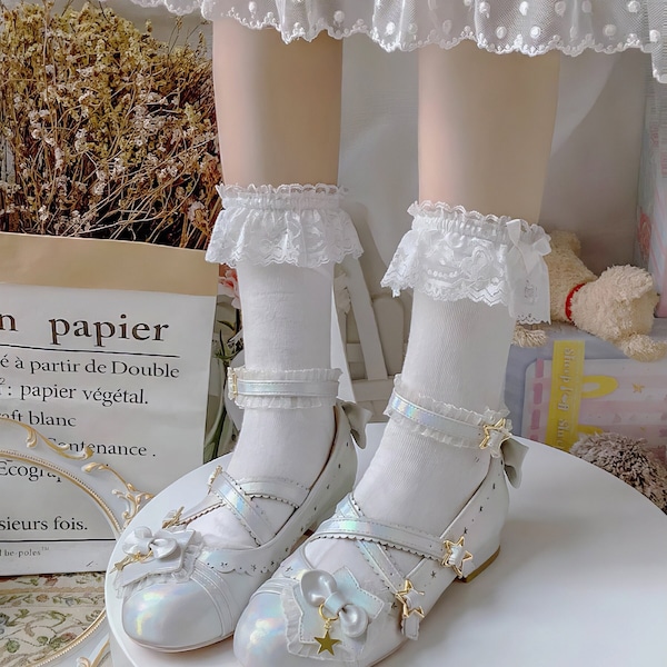 Lace Ankle Socks - Etsy