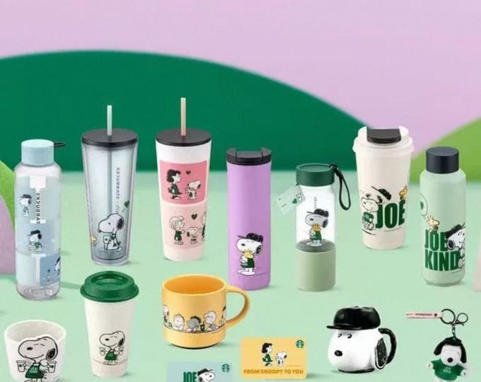 Snoopy Cold Cup - Etsy