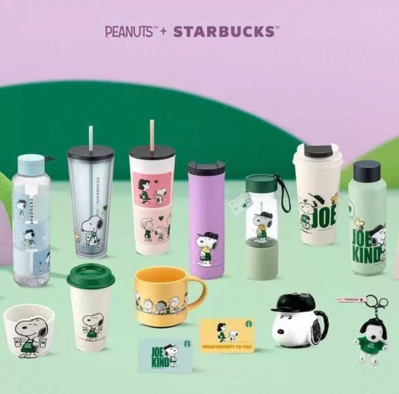 Starbucks X Snoopy Peanuts Tumbler 2025 Joe Kind - Etsy Canada