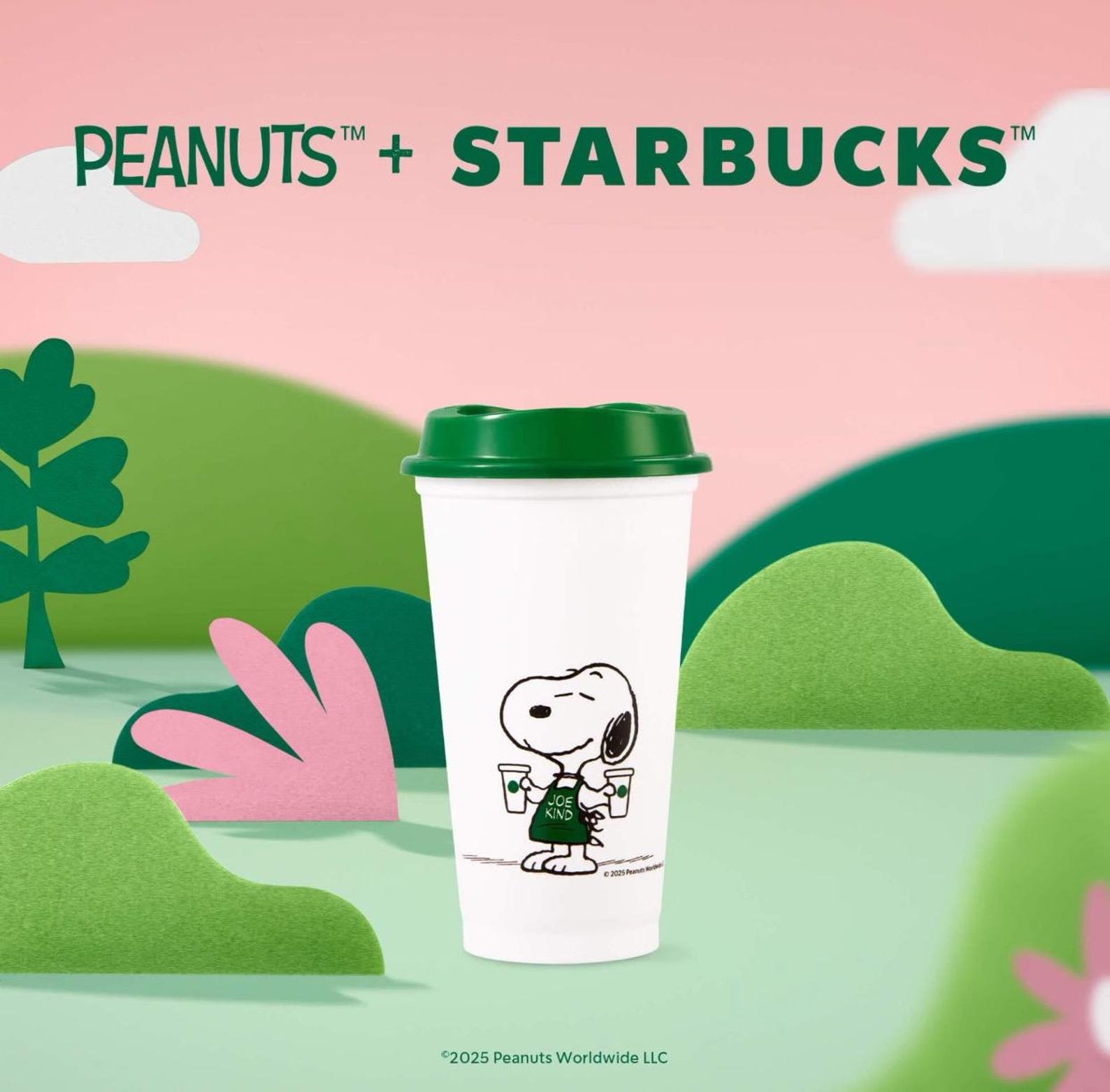 Starbucks X Snoopy Peanuts Tumbler 2025 Joe Cool Woodstock | Limited Edition Mug | Snoopy ...