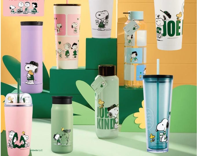 Snoopy Cold Cup - Etsy