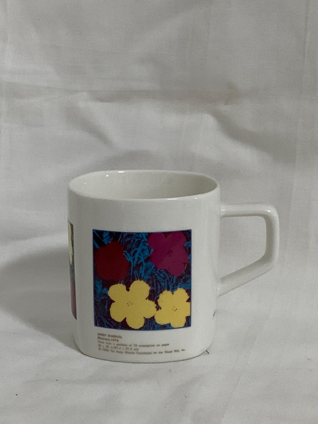 Andy Warhol Flowers Original Mug by Kinto Japan - Etsy