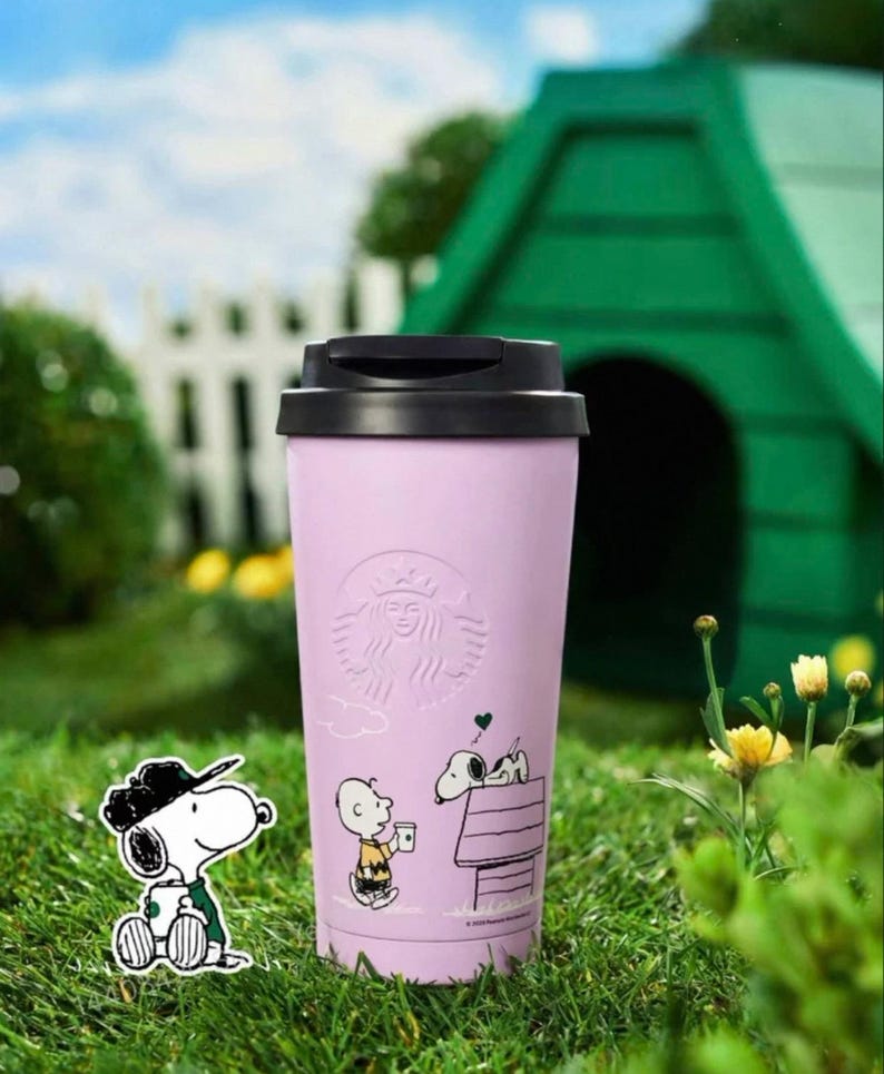 Starbucks X Snoopy Peanuts Tumbler 2025 Joe Kind - Etsy Canada
