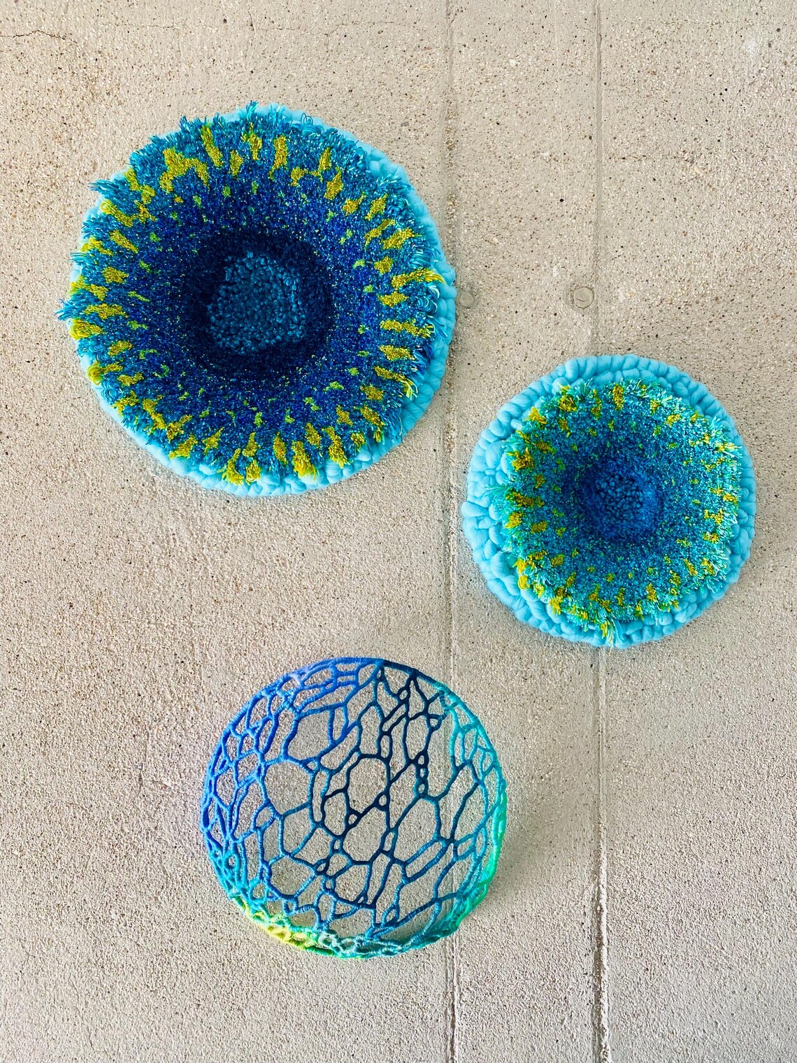 Round Weaving | Circular Tapestry | Circle | Round Tapestry | Circle ...