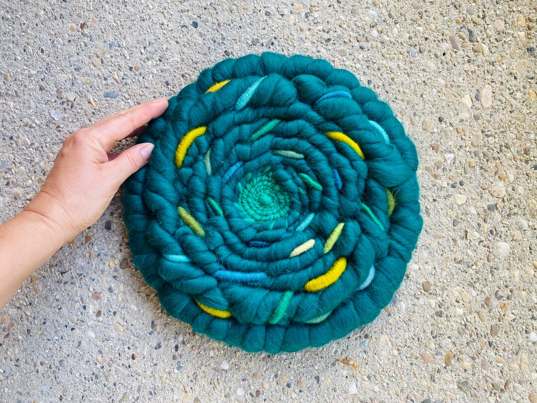 Round Weaving Circular Tapestry Circle Round Tapestry Circle Weaving ...