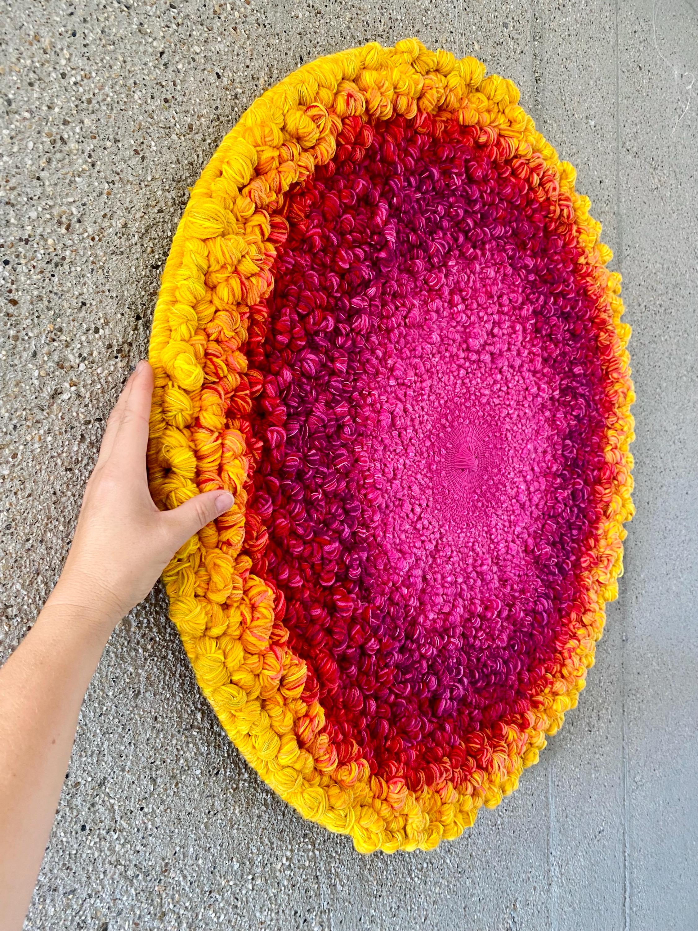 Round Weaving | Circular Tapestry | Circle | Round Tapestry | Circle ...