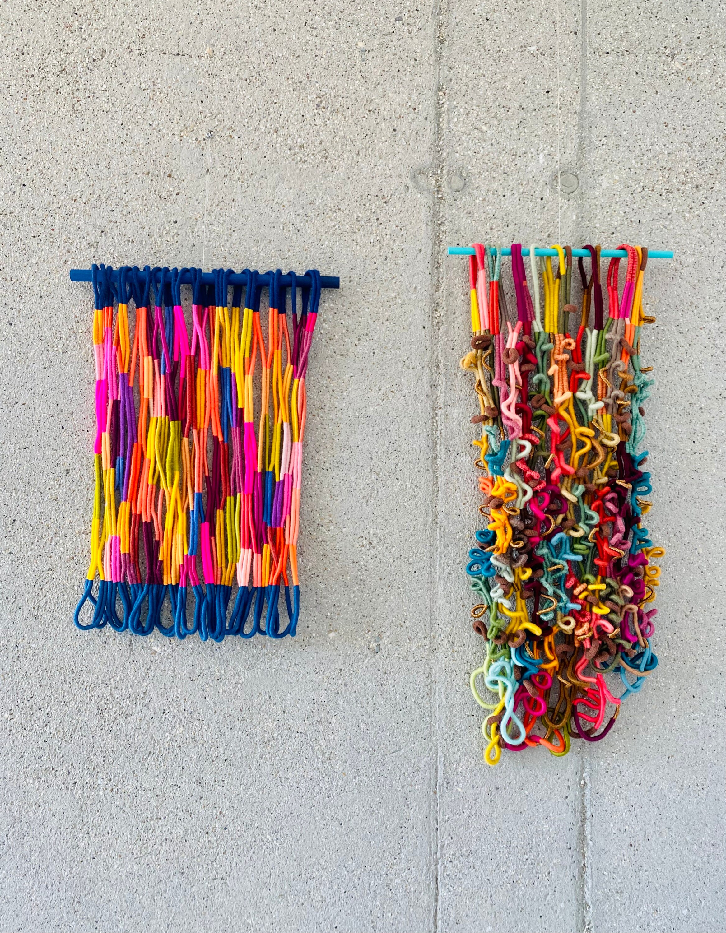 Rope Tapestry | Macrame Decoration | Wrapping Rope | Fiber Art ...