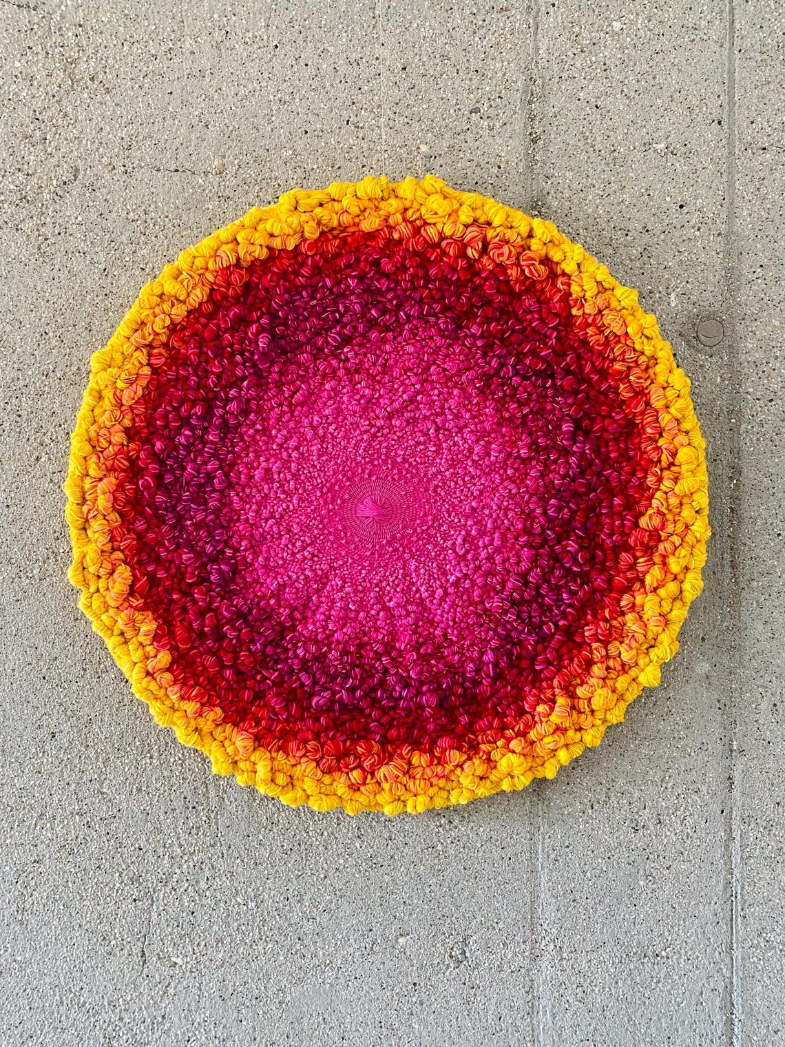 Round Weaving | Circular Tapestry | Circle | Round Tapestry | Circle ...