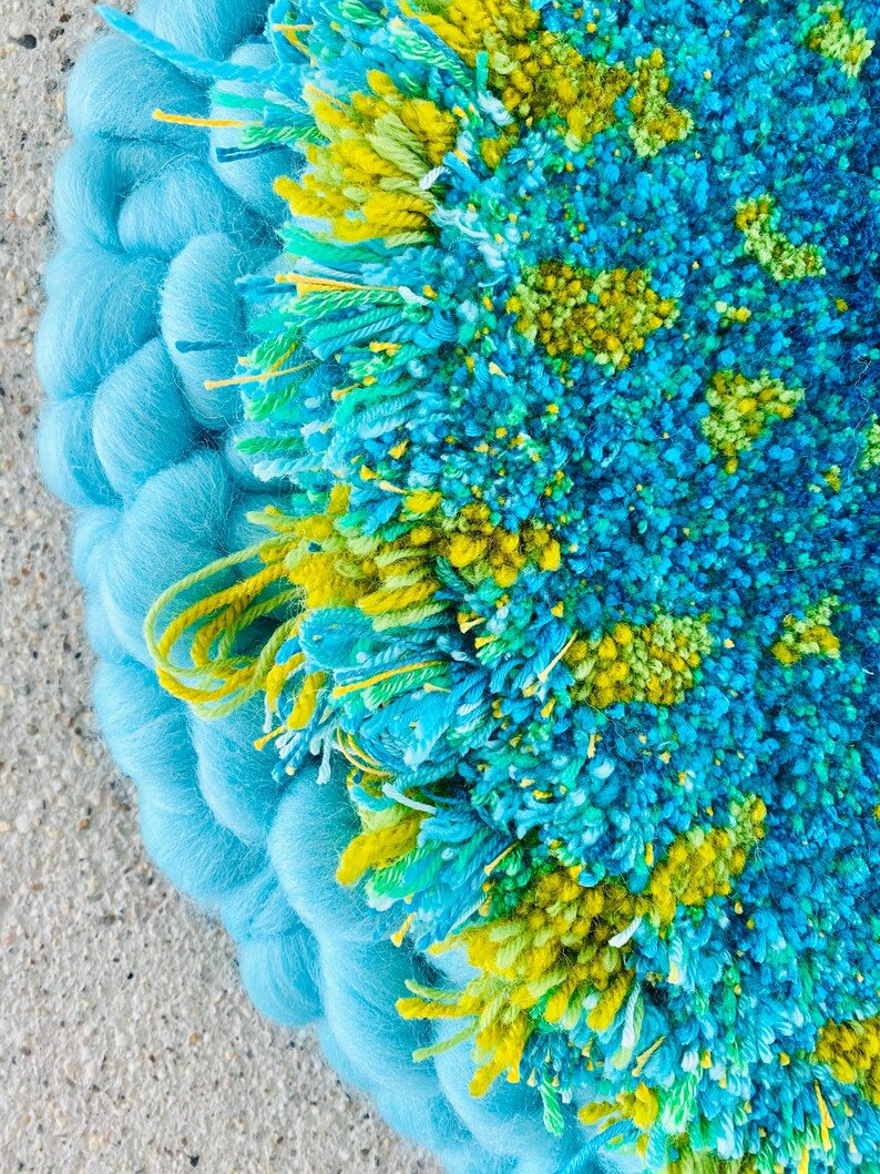 Round Weaving Circular Tapestry Circle Round Tapestry Circle Weaving ...