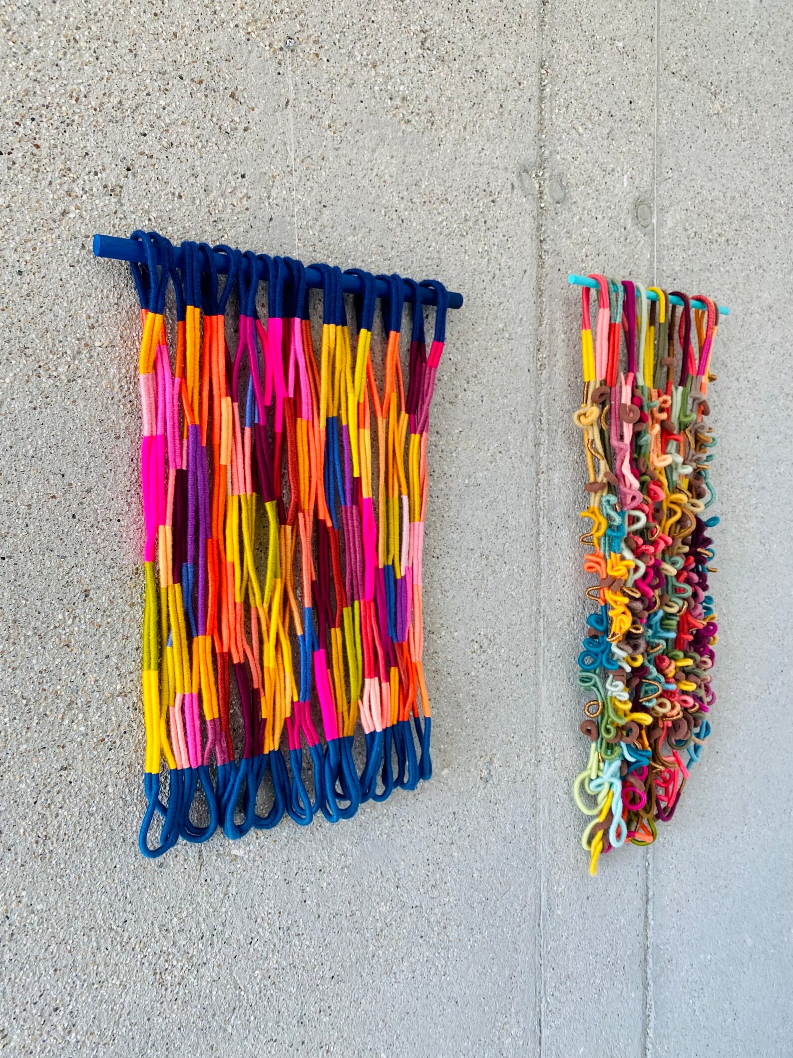 Rope Tapestry | Macrame Decoration | Wrapping Rope | Fiber Art ...