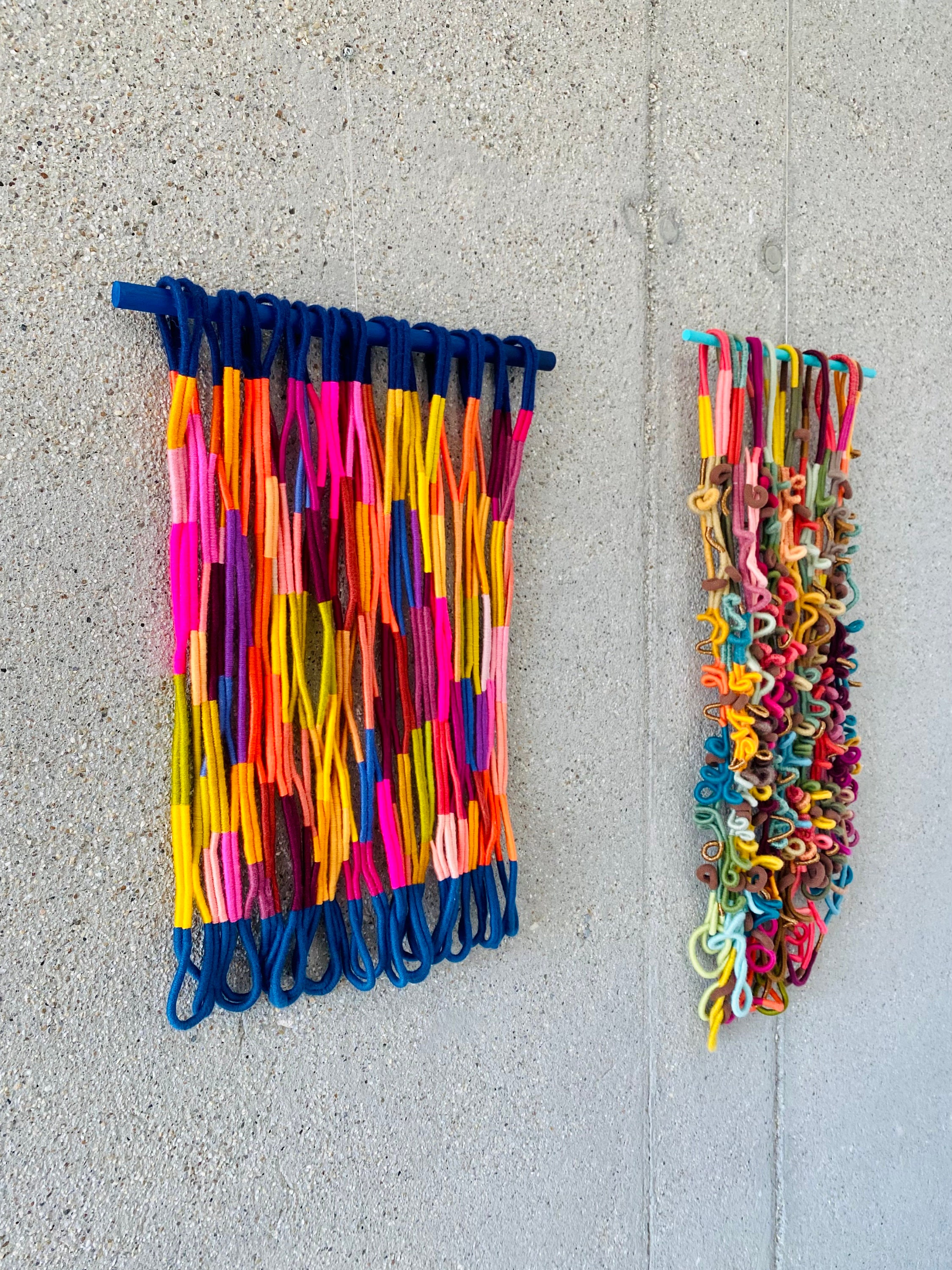 Rope Tapestry | Macrame Decoration | Wrapping Rope | Fiber Art ...