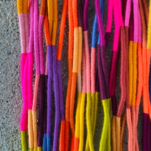 Rope Tapestry Macrame Decoration Wrapping Rope Fiber Art Macrame Wall ...