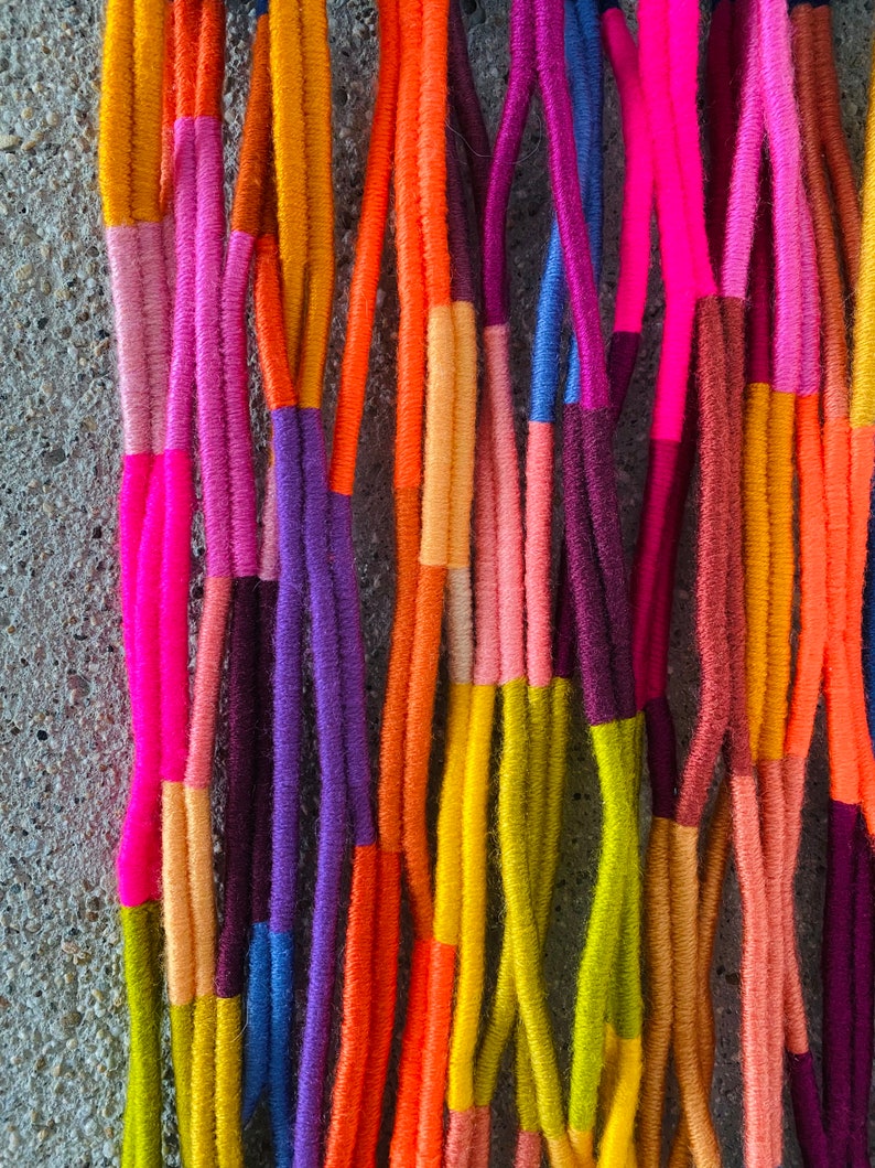 Rope Tapestry | Macrame Decoration | Wrapping Rope | Fiber Art ...