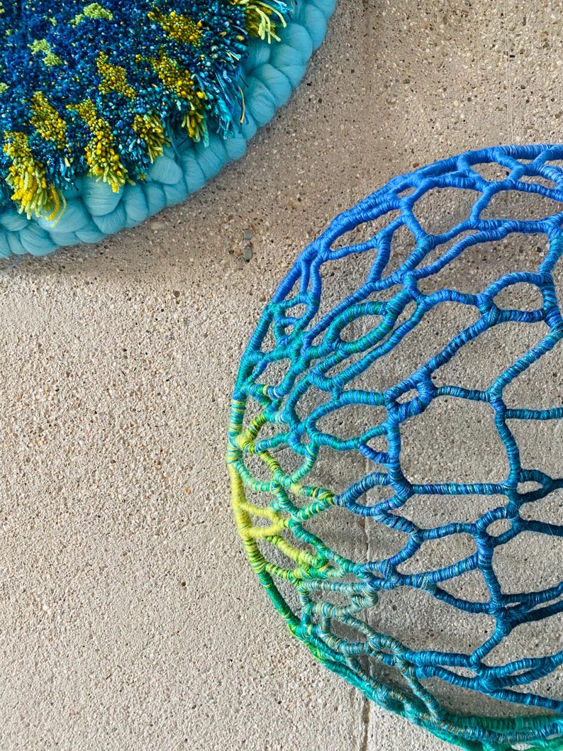 Round Weaving | Circular Tapestry | Circle | Round Tapestry | Circle ...