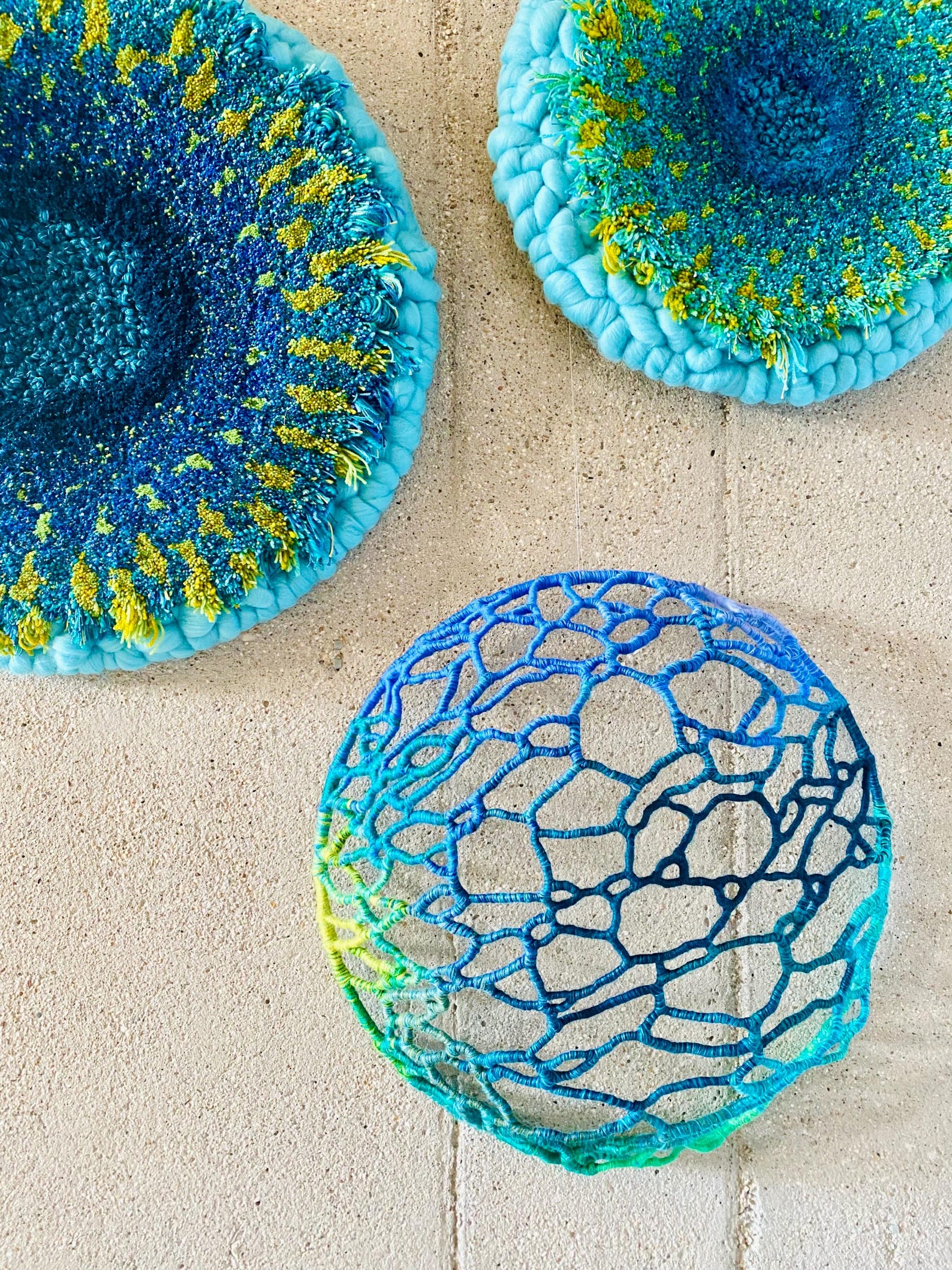 Round Weaving Circular Tapestry Circle Round Tapestry Circle Weaving ...