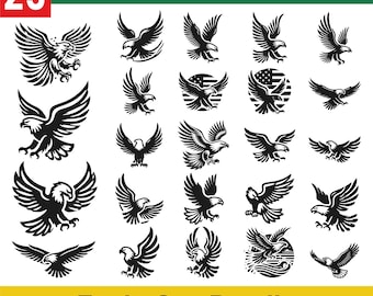 Fliegender Adler SVG-Bundle, fliegender Adler dxf, fliegender Adler png ...