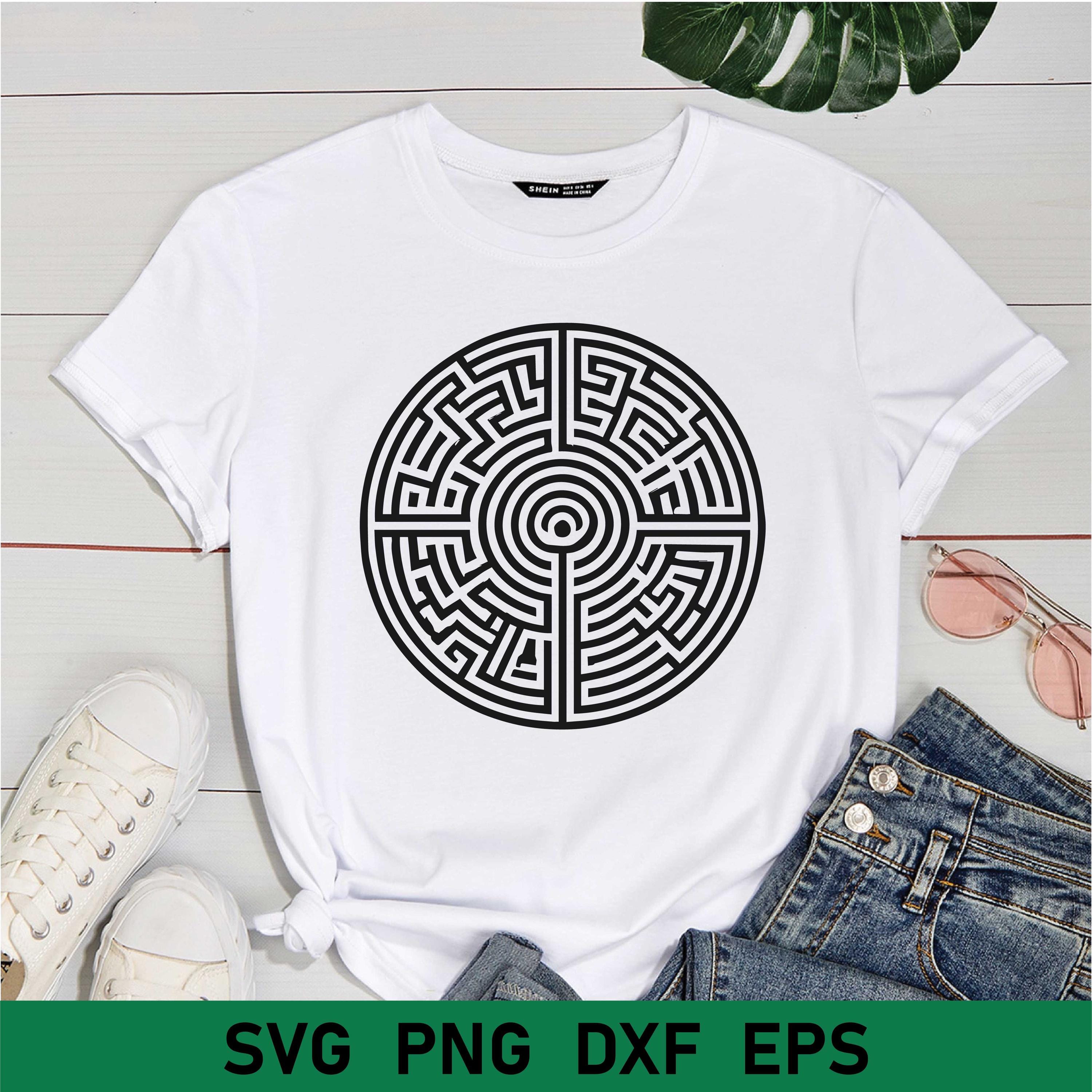 Labyrinth SVG Bundle, Maze Png Bundle, Labyrinth Clipart, Maze Svg ...