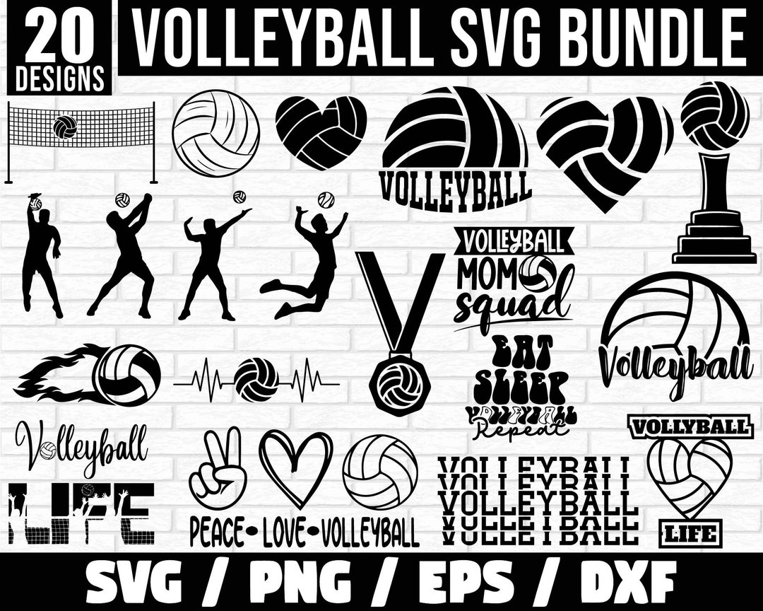Volleyball SVG Bundle, Volleyball Svg, Best Setter Svg, Volleyball ...