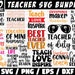 Teacher SVG Bundle, Funny Teacher Svg, Teacher Life Svg, Back to School ...