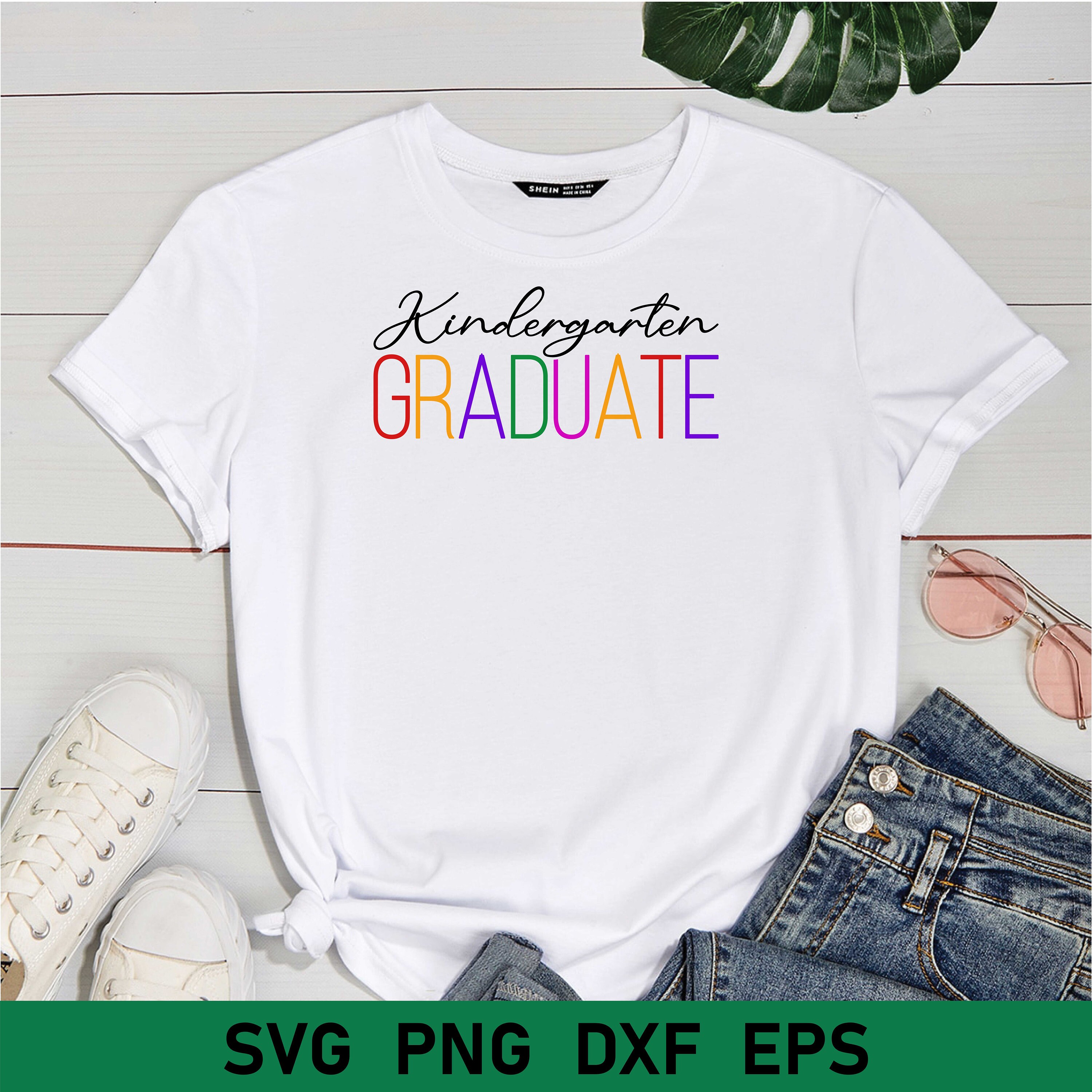 Kindergarten Graduate SVG Bundle, Kinder Graduate Shirt Png, 2024 ...