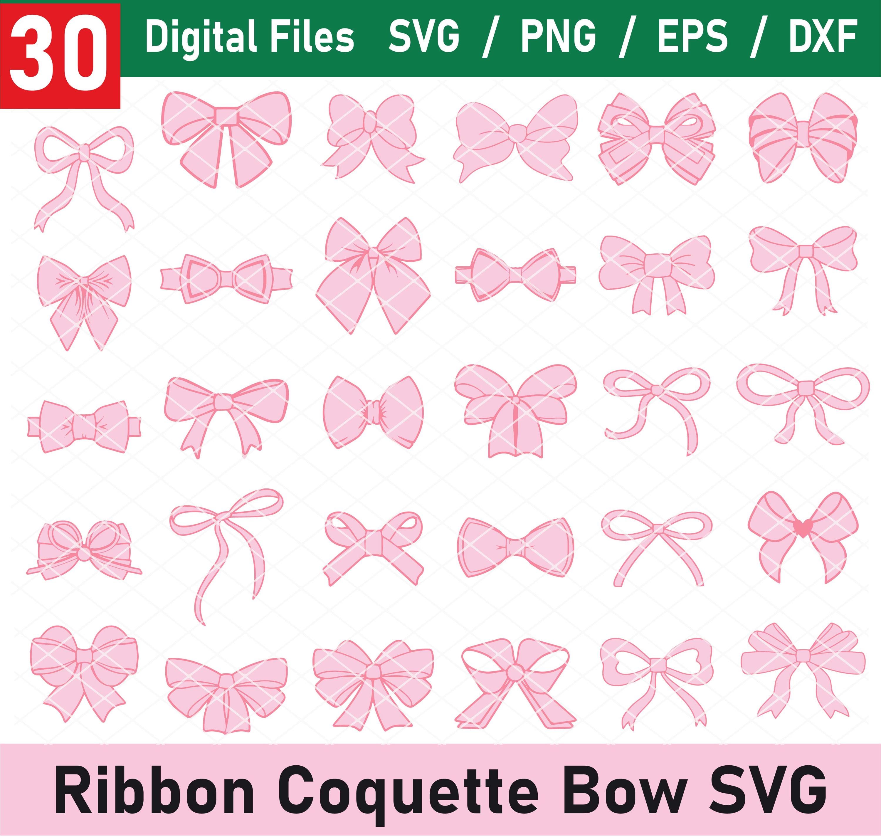 Ribbon Bow SVG Bundle, Ribbon SVG, Bow Svg, Present Svg, Bow Tie SVG ...
