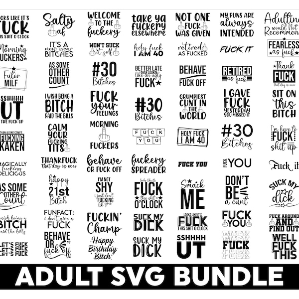 Rude Svg - Etsy UK