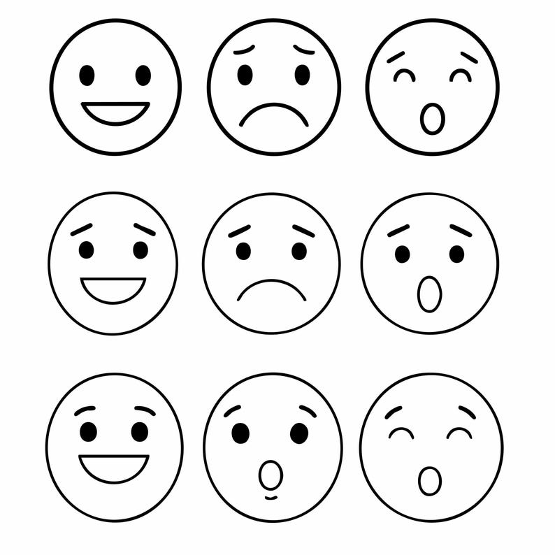Emoji Svg Bundle, Emoji PNG Bundle, Emoji Face Pack, Emoji Bundle Svg ...