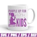 Purple up for Military Kids Svg Bundle, Purple up SVG, Patriotic ...