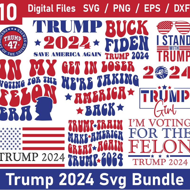 Trump Svg - Etsy