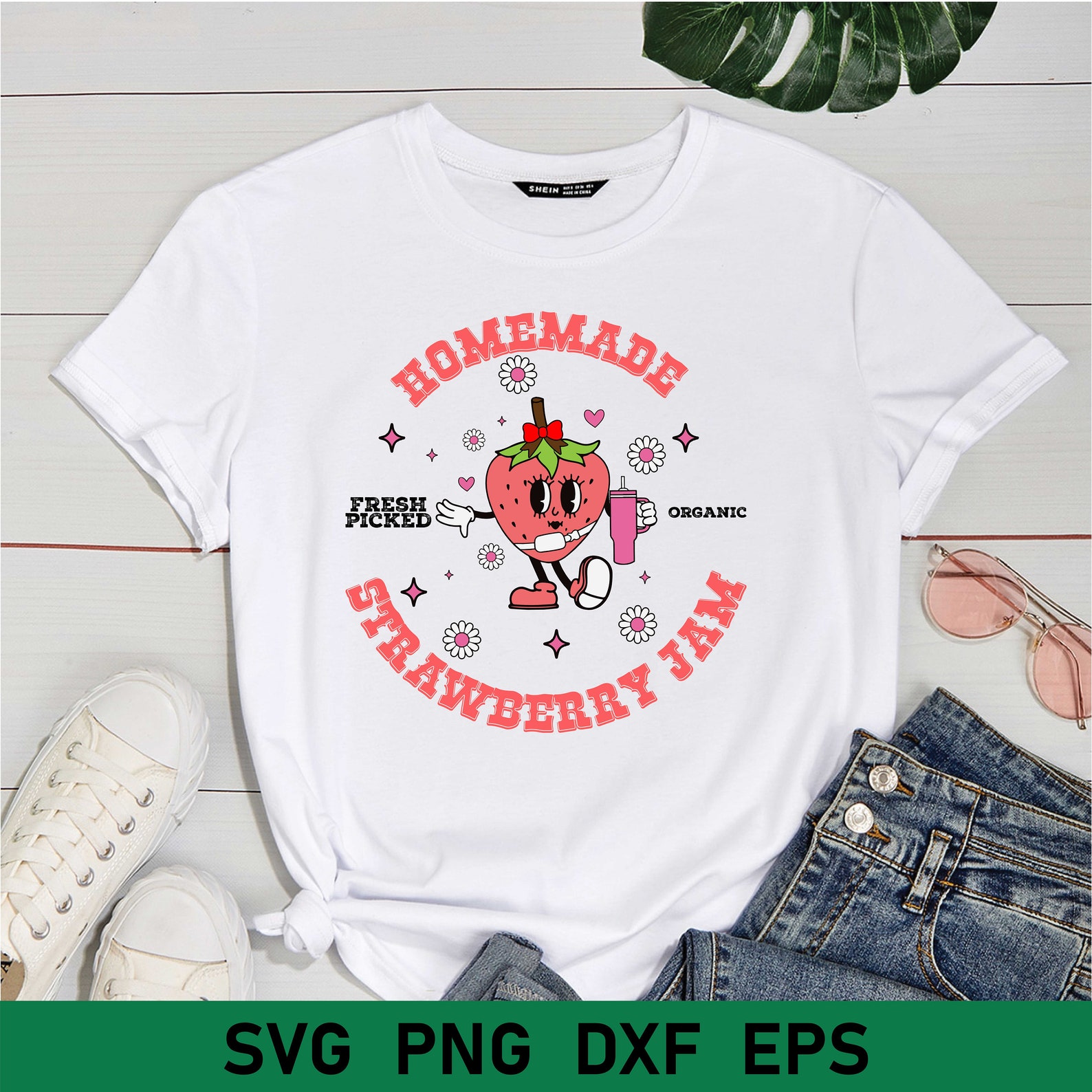 Strawberry Sign Svg Bundle, Farm Fresh Strawberries Svg, Farmhouse ...