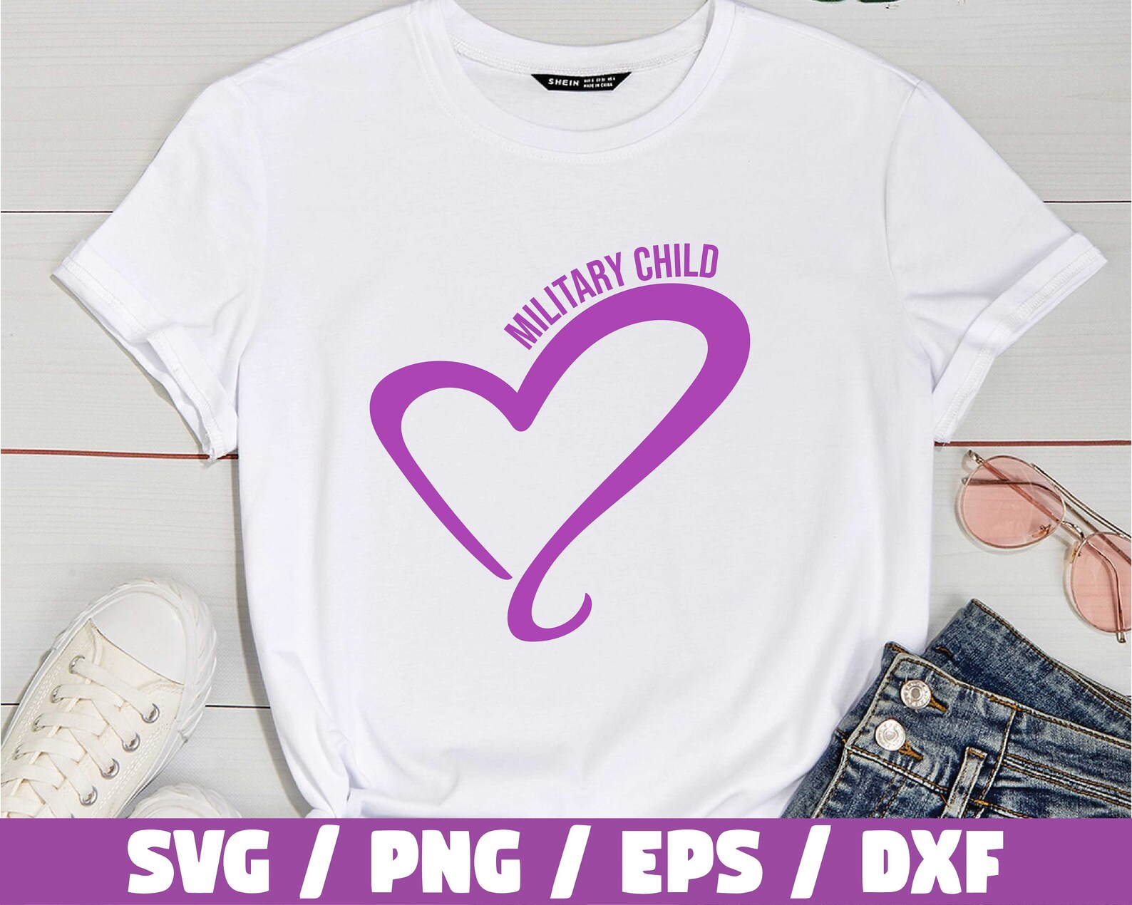 Purple up for Military Kids Svg Bundle, Purple up SVG, Patriotic ...