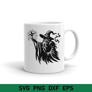 Wizard Svg, Wizard Svg Bundle, Dungeons and Dragons, Wizard Svg Files ...