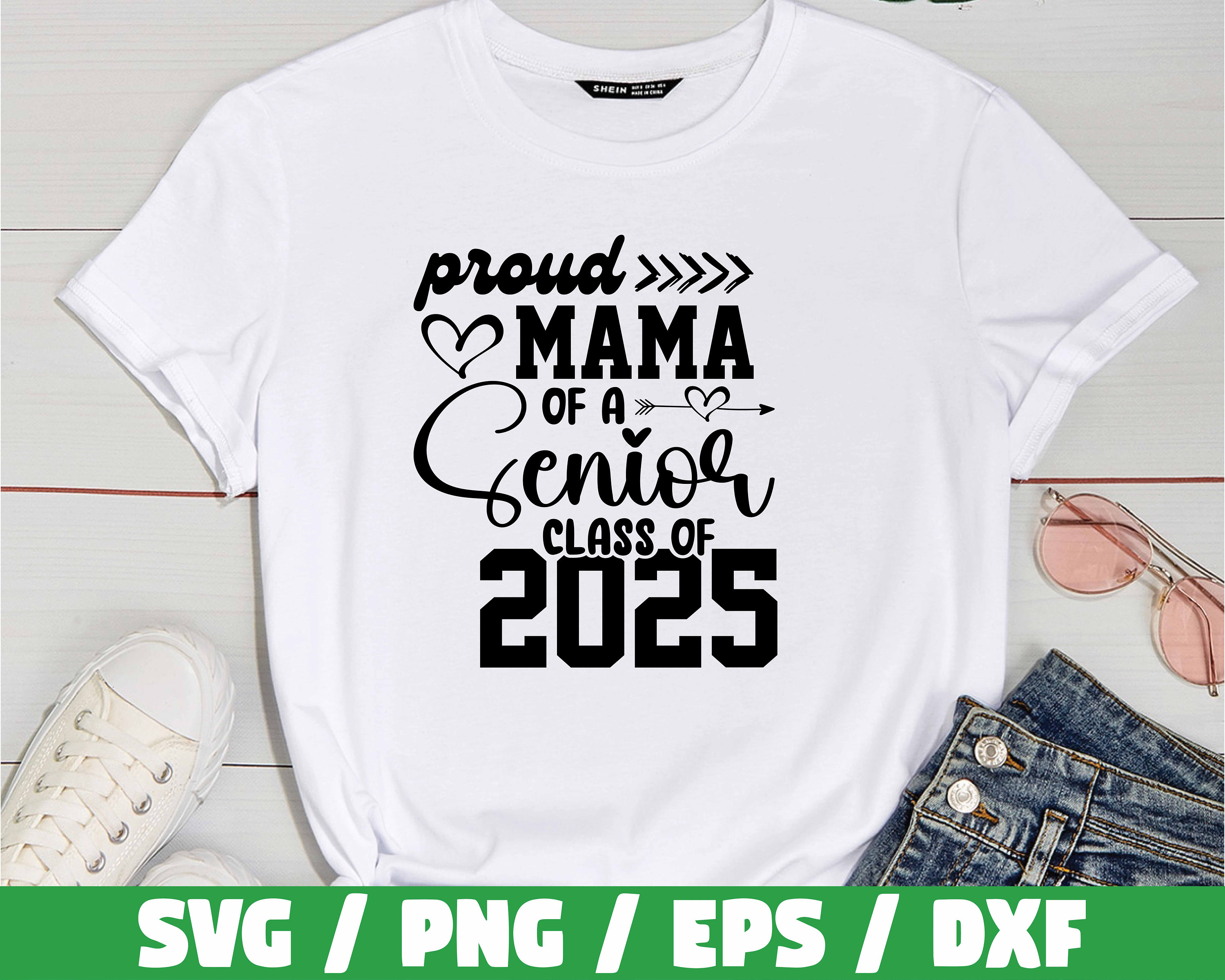 Senior 2025 SVG Bundle, Family Senior 2025 SVG, Proud Mom of Senior 2025 SVG, Graduation Shirt ...