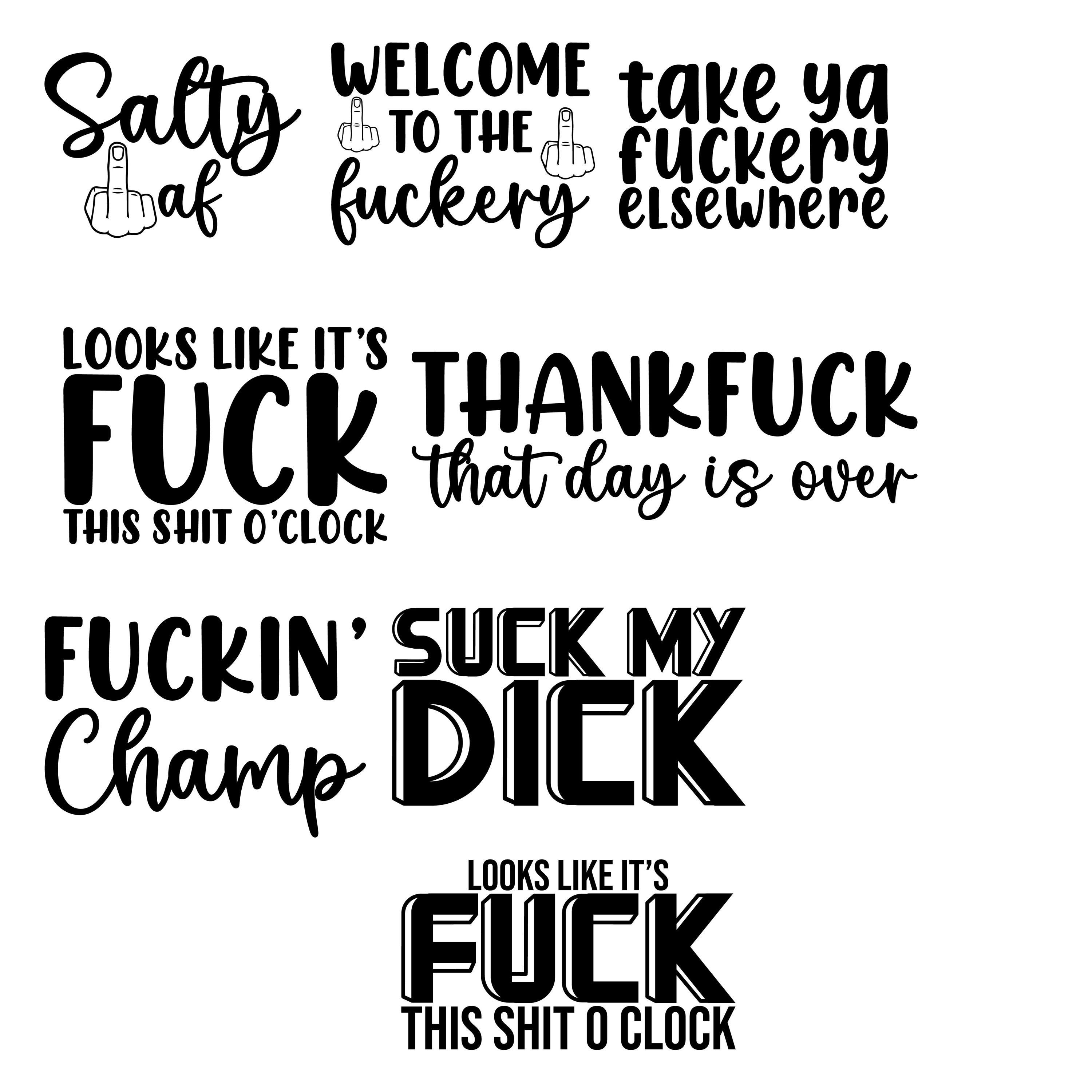 Adult Svg Bundle, Adults Svg, Rude Svg, Crafting Bundle, Adult Quotes ...