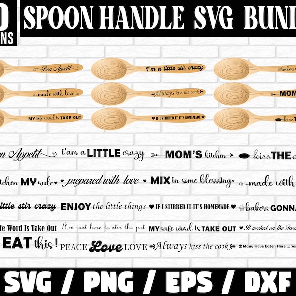 Funny Wooden Spoon Svg - Etsy