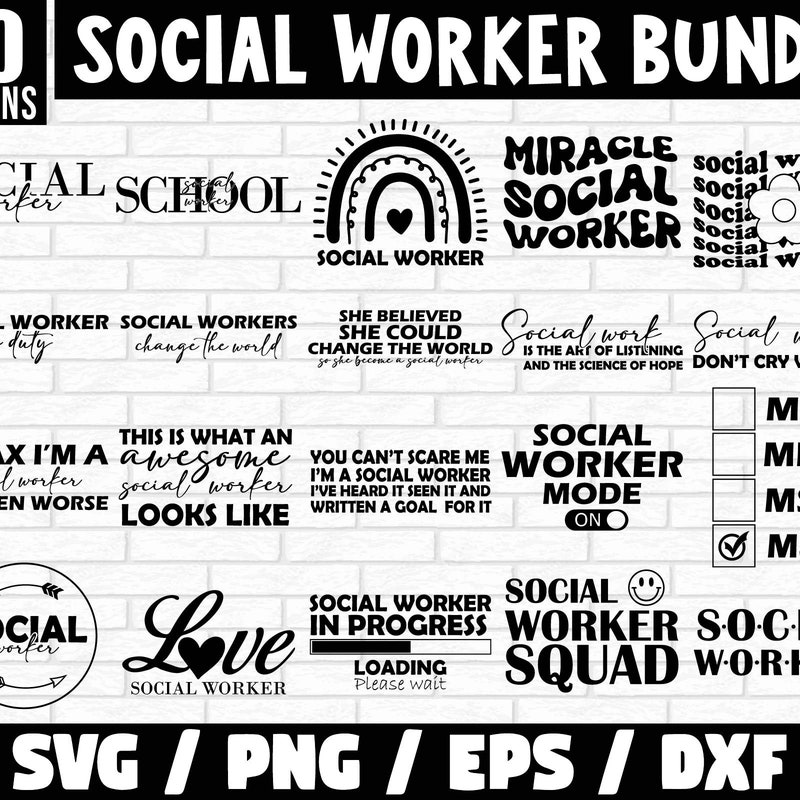 Social Worker Svg - Etsy