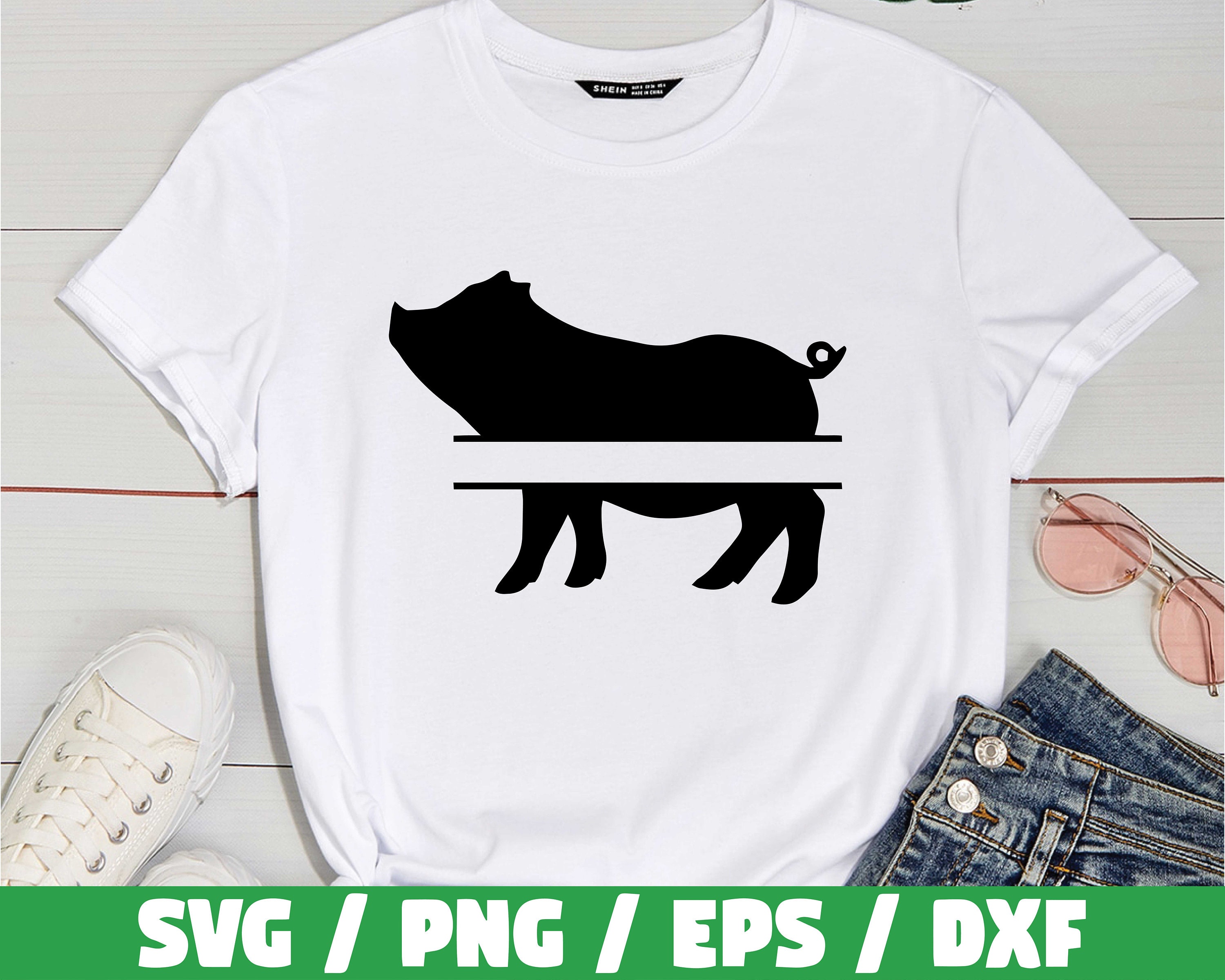 Pig SVG Bundle, Pig Face SVG, Pig Cut File, Animal Face, Cute Pig Svg ...