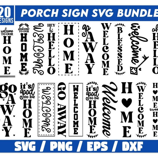 Porch Sign Svg - Etsy Canada