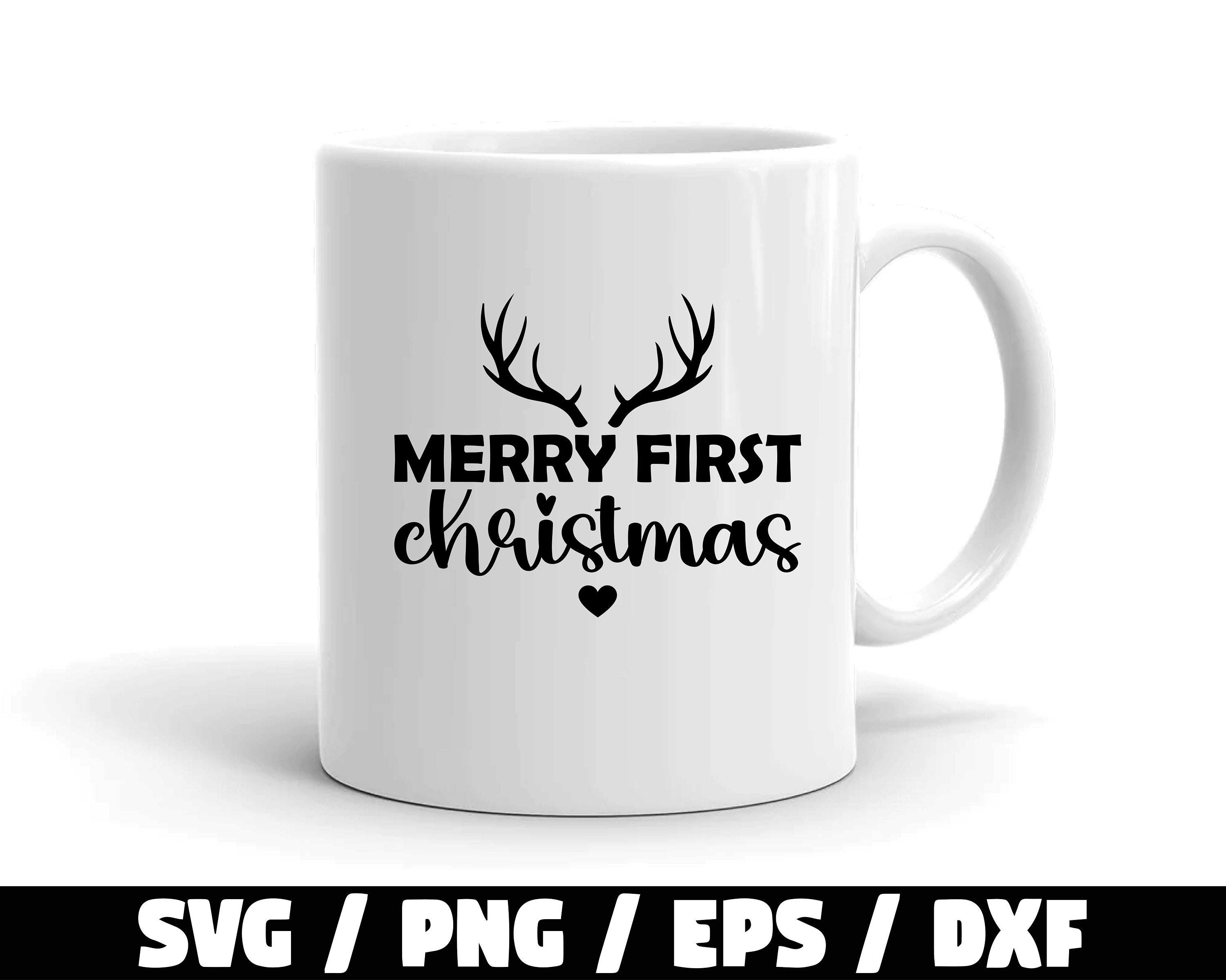 Baby's First Christmas Svg Bundle, Baby 1st Christmas Ornament Svg, My ...