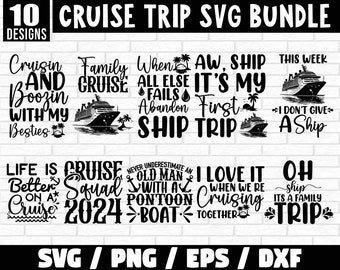 Cruise Svg Bundle, Cruise Ship Svg, Cruise Shirts Svg, Boat Svg, Cruise ...