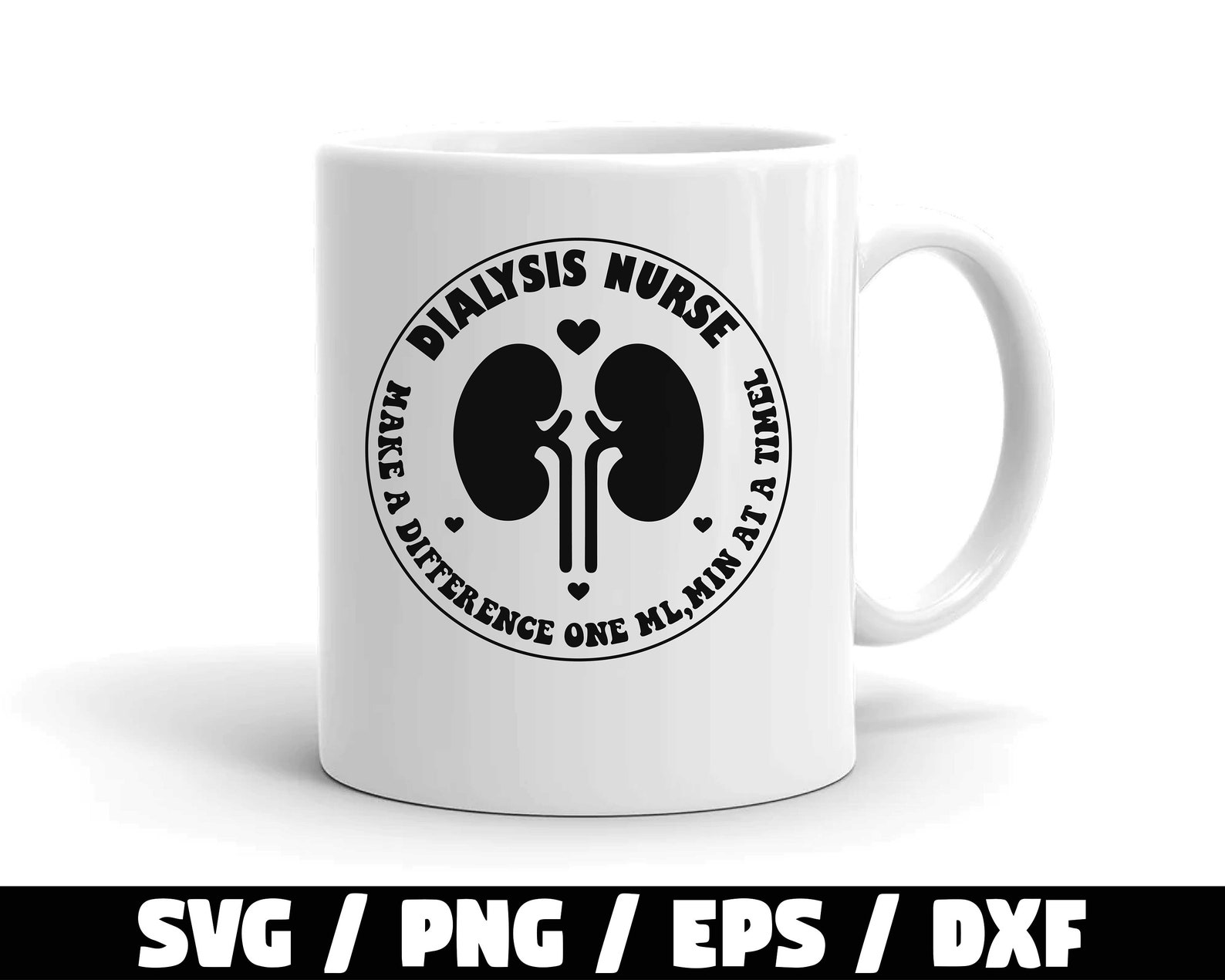 Dialysis SVG Bundle, Kidney Disease T-shirt, Dialysis Nurse, Kidney Svg ...