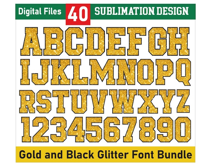 Gold Glitter 2025/2026 Number Set: 8" Tall Party Decor - Etsy