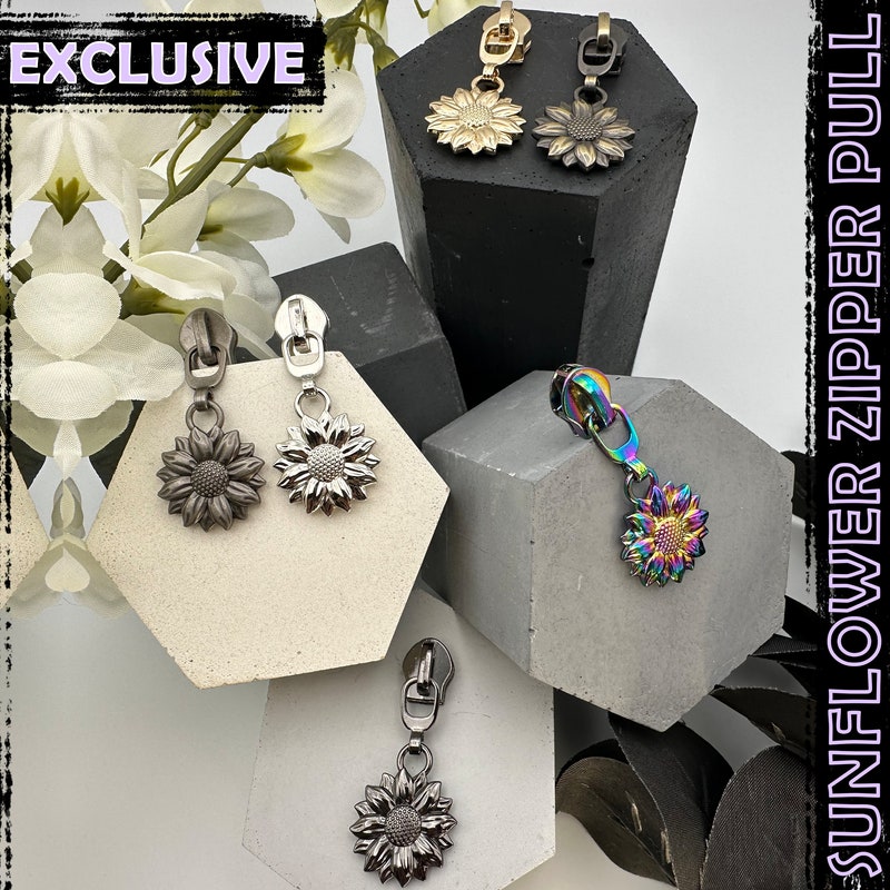 Zipper Flower - Etsy