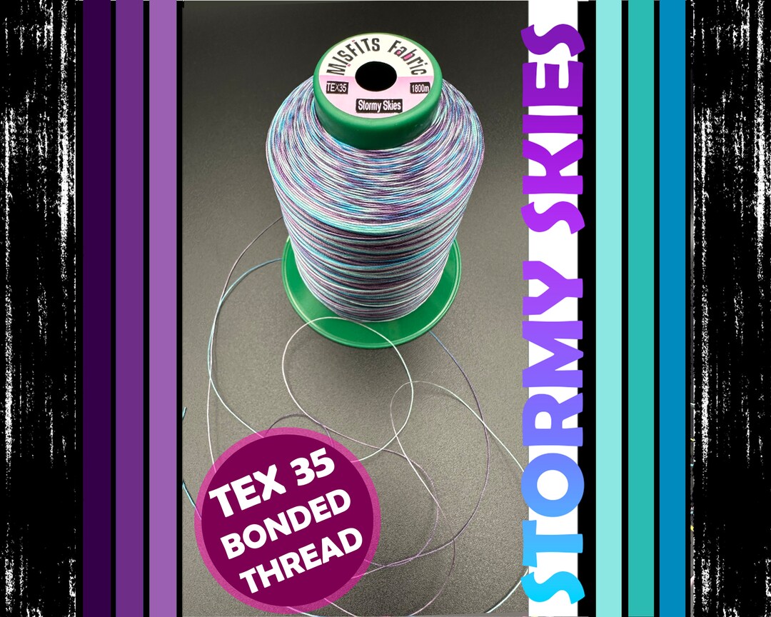 TEX 35 Variegated Bonded Polyester Sewing Thread - Etsy UK