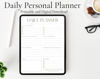 Meal Planner Printable To-do List Shopping List Personal - Etsy